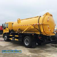 China FTR 190hp ISUZU 15,000 Liters Sewage Suction Truck for sale