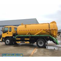 China FTR 190hp ISUZU 15,000 Liters Sewage Suction Truck for sale