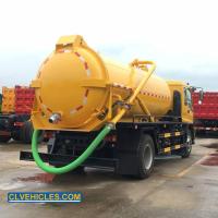 China FTR 190hp ISUZU 15,000 Liters Sewage Suction Truck for sale