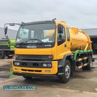 China FTR 190hp ISUZU 15,000 Liters Sewage Suction Truck for sale