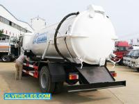 China FTR 205hp 10CBM 15CBM ISUZU Sewage Suction Truck for sale