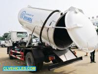 China FTR 205hp 10CBM 15CBM ISUZU Sewage Suction Truck for sale