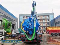 China ISUZU GIGA 460hp 20000Liters Sewage Vacuum Pump Truck for sale