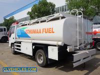 China ISUZU 600P 130hp 5000 Liters Refuelling Tanker Truck for sale