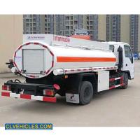 China ISUZU Fuel Tanker Truck  With Hose Reel And Rollover Protection System for sale