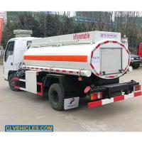 China ISUZU Fuel Tanker Truck  With Hose Reel And Rollover Protection System for sale