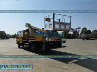 China ISUZU 600P 130hp Telescopic Bucket Truck 21m Manlift 1200*600*1100 for sale
