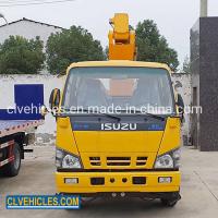 China 4X2 ISUZU Aerial Platform Truck 22m Truck Mounted Hydraulic Platform for sale