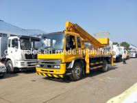 China FTR 20m Scissor ISUZU Aerial Platform Truck Telescopic Boom for sale
