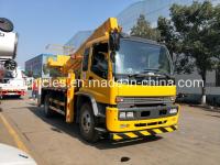 China FTR 20m Scissor ISUZU Aerial Platform Truck Telescopic Boom for sale