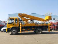 China FTR 20m Scissor ISUZU Aerial Platform Truck Telescopic Boom for sale