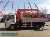 China ISUZU N Series telescopic boom truck crane 169kw 130hp 3 ton for sale