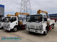 China ISUZU 700P Crane Lifting Truck 190hp 4X2 5 Ton High Performance for sale