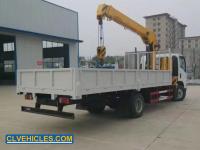 China 700P 190hp ISUZU Truck Mounted Crane 5 Ton Two Arm 5995*2350*3200 mm for sale