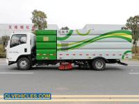 China 700P ELF ISUZU Road Sweeper Truck Mounted Street Sweeper 10000L for sale