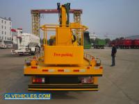 China Crew Cab ISUZU Aerial Platform Truck 6990*2100*2500mm Diesel Fuel for sale