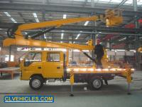 China lifting arm 14m 18m Elevated Work Platform Truck 20T Hydraulic for sale