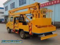 China 4x2 20m ISUZU Aerial Platform Truck Foldable Knuckle Boom Truck for sale