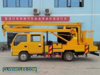 China 4x2 20m ISUZU Aerial Platform Truck Foldable Knuckle Boom Truck for sale