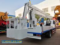 China 18M 22M high altitude Truck Mounted Aerial Platform with water tank for sale