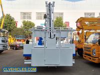 China 18M 22M high altitude Truck Mounted Aerial Platform with water tank for sale