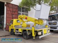 China 100P 98hp 12M ISUZU Aerial Platform Truck for sale