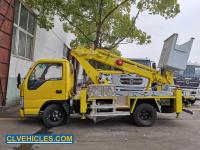 China 100P 98hp 12M ISUZU Aerial Platform Truck for sale