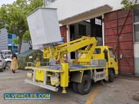 China 100P 98hp 12M ISUZU Aerial Platform Truck for sale