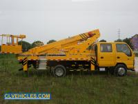China Straight Arm 600P ISUZU Aerial Platform Truck for sale