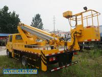 China Straight Arm 600P ISUZU Aerial Platform Truck for sale