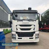 China GIGA 460hp ISUZU Truck Mounted Crane Straight Boom Truck 15m 10 ton for sale