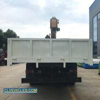 China GIGA 460hp ISUZU Truck Mounted Crane Straight Boom Truck 15m 10 ton for sale