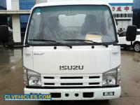 China 100P 98hp ISUZU Water Truck Mobile Water Tanker Light Duty 4000 Liters for sale