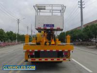 China 26m ISUZU Aerial Platform Truck Truck Mounted Aerial Work Platform 1000kg for sale