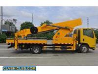 China 26m ISUZU Aerial Platform Truck Truck Mounted Aerial Work Platform 1000kg for sale