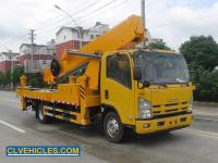 China 26m ISUZU Aerial Platform Truck Truck Mounted Aerial Work Platform 1000kg for sale