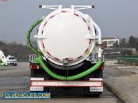 China F Series FTR ISUZU Sewage Suction Truck 205hp 15000 Liters Cleaner for sale