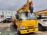 China ISUZU 100P Truck Mounted Aerial Platform 14m Telescopic Boom for sale