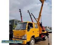 China ISUZU 100P Truck Mounted Aerial Platform 14m Telescopic Boom for sale