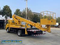China KV100 27M ISUZU Aerial Platform Truck 116HP ISO9000 CCC Certification for sale