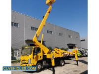 China KV100 27M ISUZU Aerial Platform Truck 116HP ISO9000 CCC Certification for sale