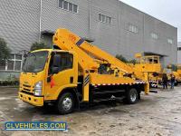 China KV100 27M ISUZU Aerial Platform Truck 116HP ISO9000 CCC Certification for sale