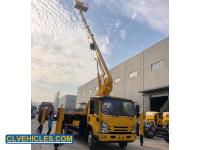 China KV100 27M ISUZU Aerial Platform Truck 116HP ISO9000 CCC Certification for sale