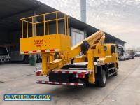 China KV100 27M ISUZU Aerial Platform Truck 116HP ISO9000 CCC Certification for sale