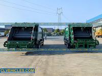 China 190hp 10CBM ISUZU ELF Garbage Truck Power Steering 10-20 Tons for sale
