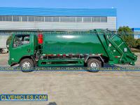 China 190hp 10CBM ISUZU ELF Garbage Truck Power Steering 10-20 Tons for sale