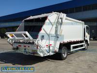China 700P 10000L ISUZU Garbage Truck Trash Collection Truck With Hydraulic Hoist for sale
