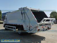 China 700P 10000L ISUZU Garbage Truck Trash Collection Truck With Hydraulic Hoist for sale