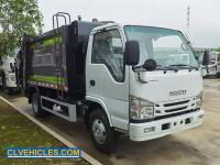 China NQR NPR ISUZU Garbage Truck 98hp Isuzu Garbage Compactor Truck for sale
