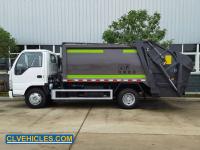 China NQR NPR ISUZU Garbage Truck 98hp Isuzu Garbage Compactor Truck for sale